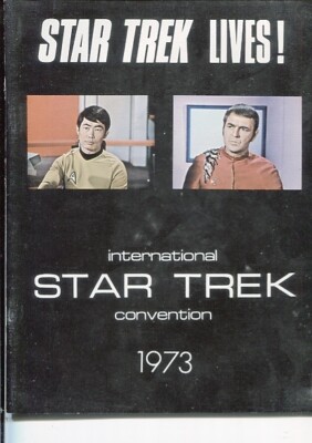 STAR TREK LIVES! STAR TREK NYC CONVENTION PROGRAM 1973 | eBay