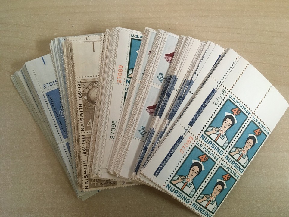 Group of 120 different Plate blocks of 4 4 cent 5 cent 6 cent 8 cent ...