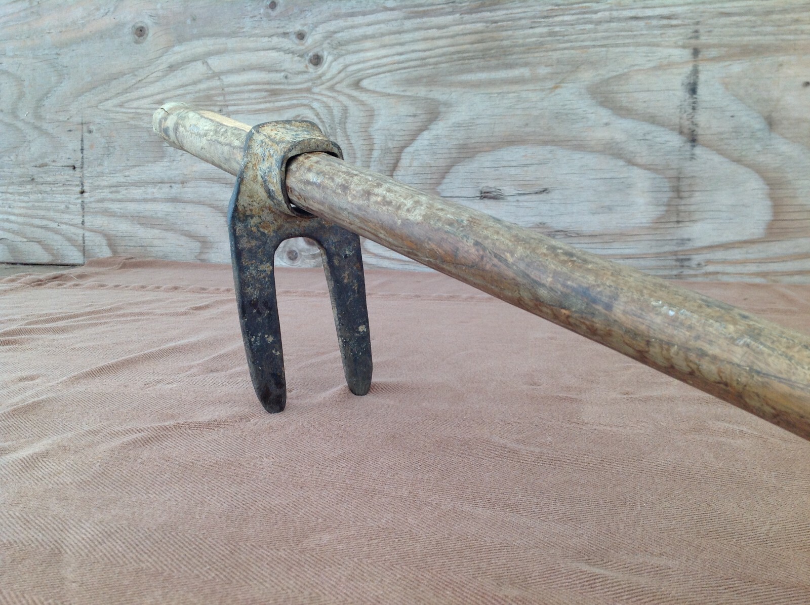 Vintage 2 Prong Hoe Tool | eBay