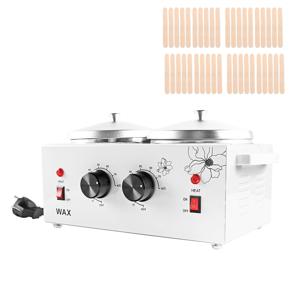 Depilatory Hard Wax Beans Waxing Pellet Hair Removal Wax Warmer Heater ...