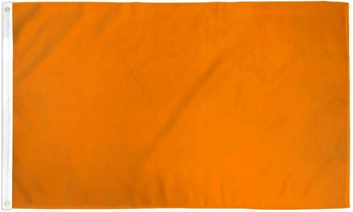 PLAIN ORANGE FLAG 5' x 8' - ORANGE SOLID COLOR BIG FLAGS 150 x 250 cm - BANNER | eBay Australia