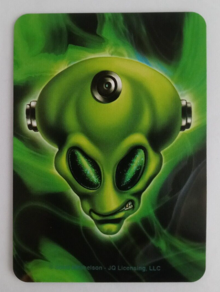 Out Of This World Alien Playing Cards 9 Diamonds | eBay