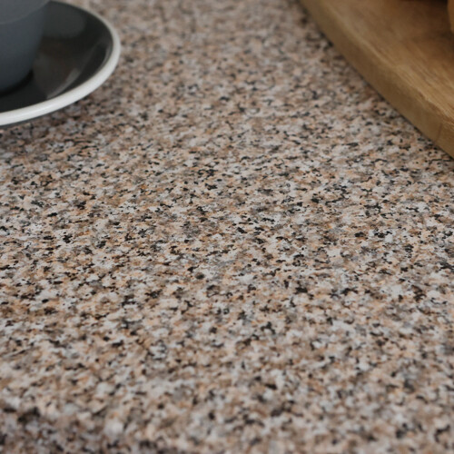 67.5cm wide dc fix GRANITE BEIGE sticky back plastic worktop wrap ...
