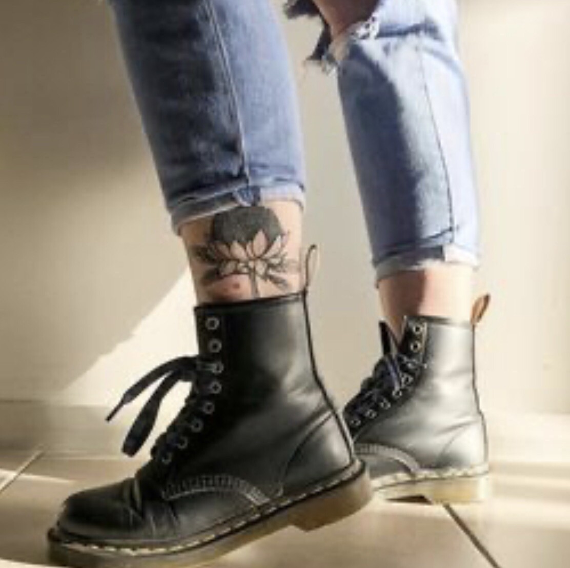 Dr Martens Womens Felix Lace Combat Boot Size US8 M/… - Gem