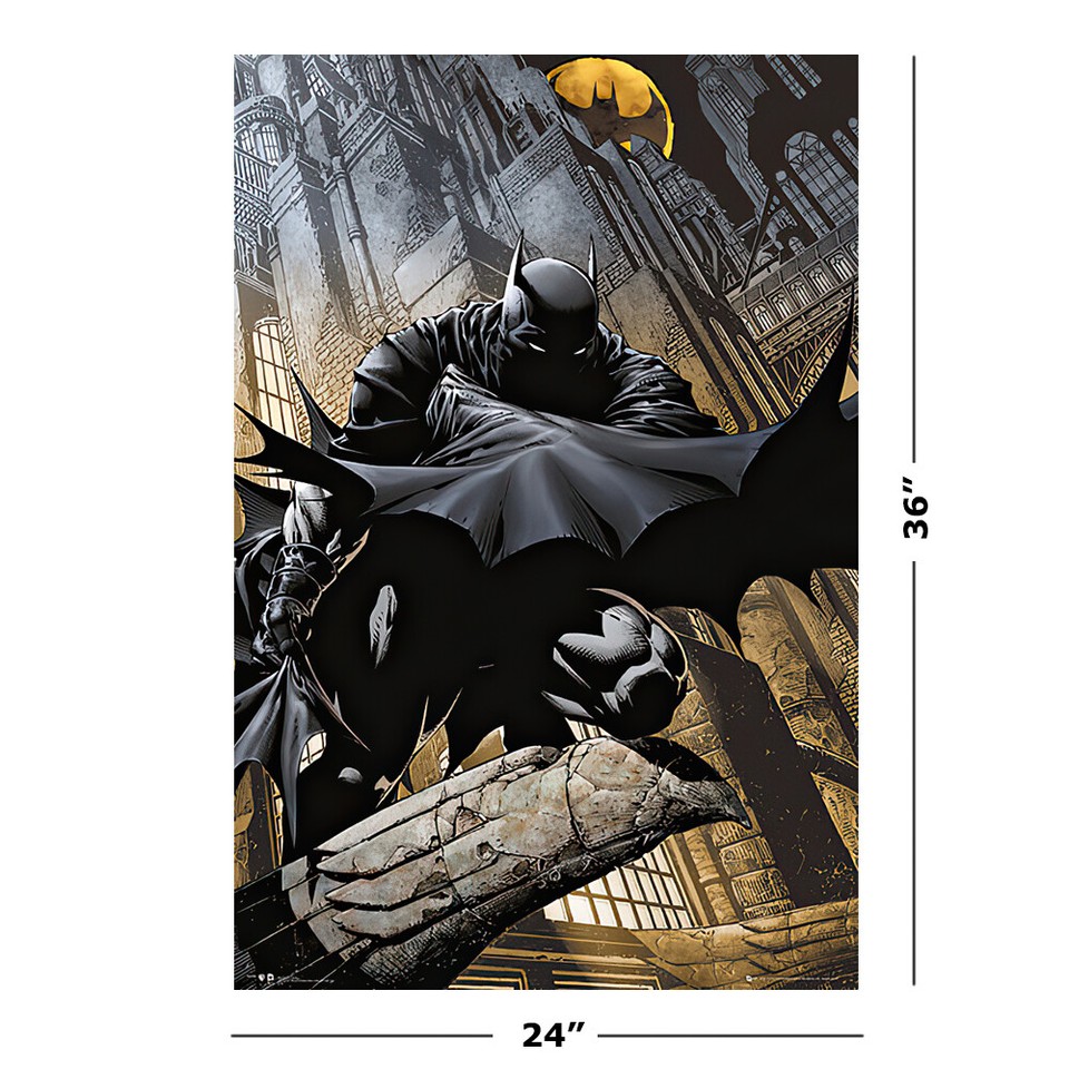 Batman - DC Comics Poster (Stalker / Crouching On Gargoyle) (Size: 24 ...