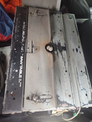 7003 Craftsman Router Table VINTAGE Aluminum with BD router , model ...