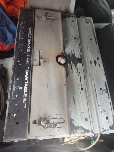 7003 Craftsman Router Table VINTAGE Aluminum with BD router , model ...