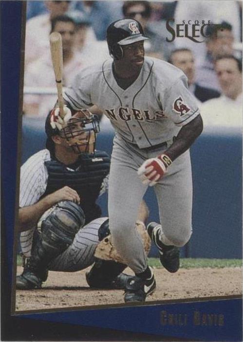 1993 Score Select Rookie & Traded - Chili Davis #124T for sale online ...