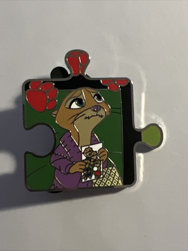 2022 Disney Character Connection Zootopia Puzzle Pin LE 900 Mrs ...