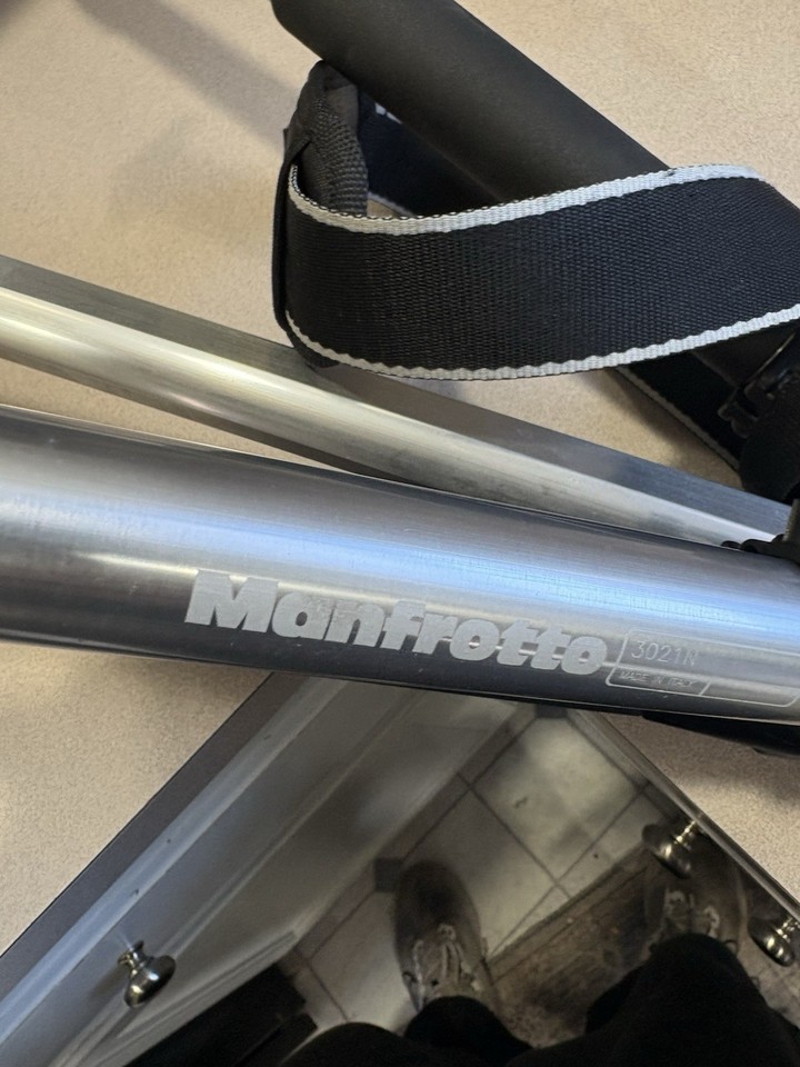 Manfrotto Bogen 3021 N Tripod With Head Made in Italy | eBay