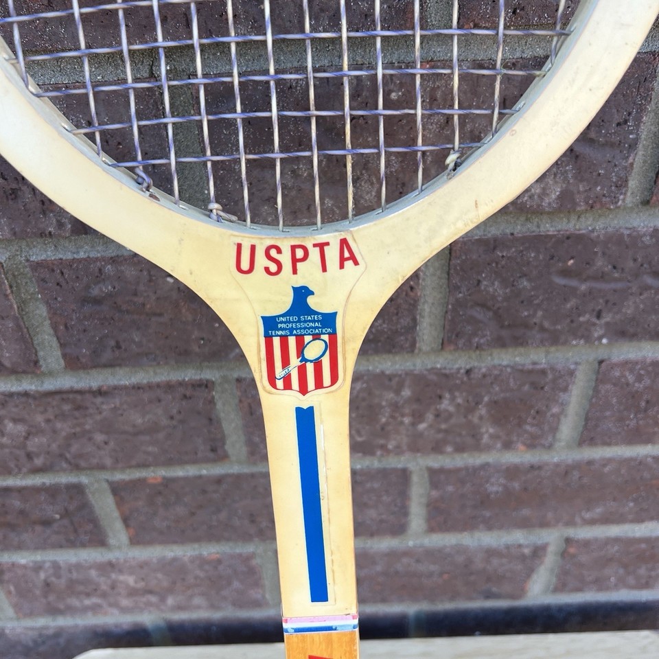 Vintage Pro Penn USPTA Wood Tennis Racquet Racket Made In Canada 4 1/2 ...