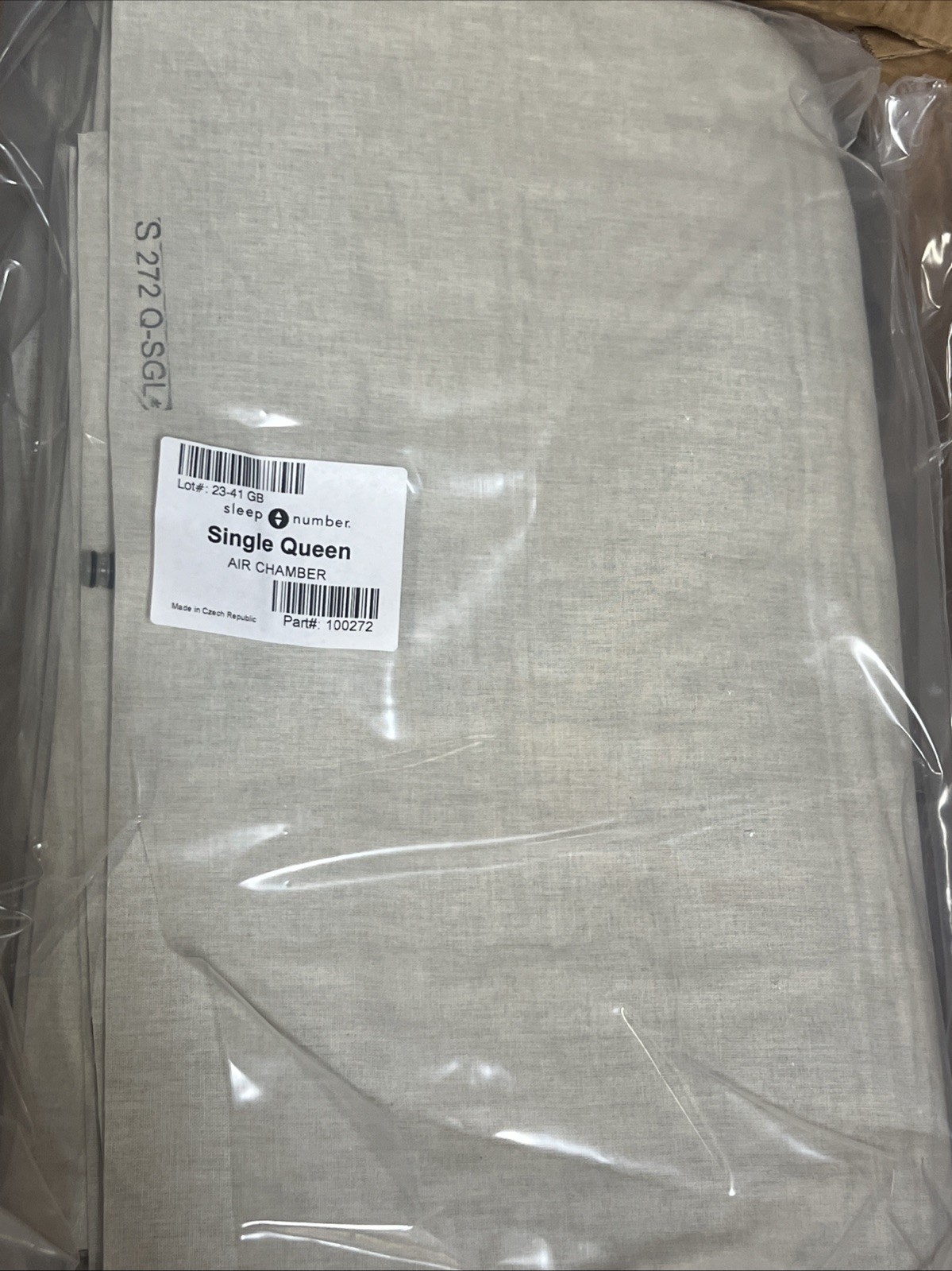 Sleep Number Select Comfort Single Queen Air Chamber/ Bladder S-272 Q ...