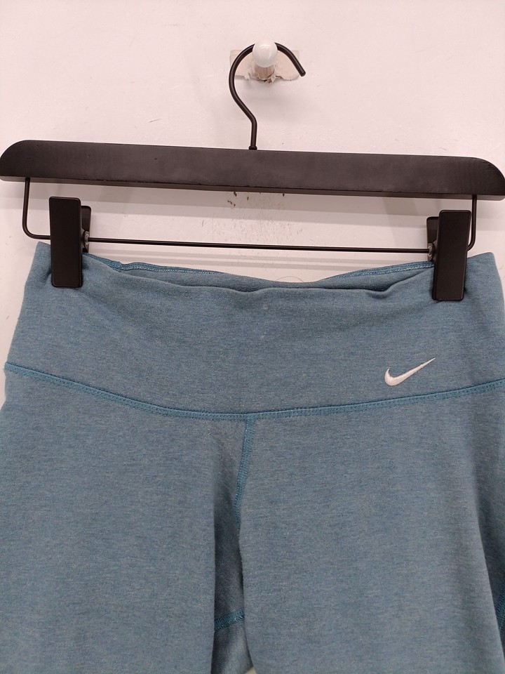 Nike Women's Sports Bottoms XS Blue Cotton with Polyester, Spandex ...