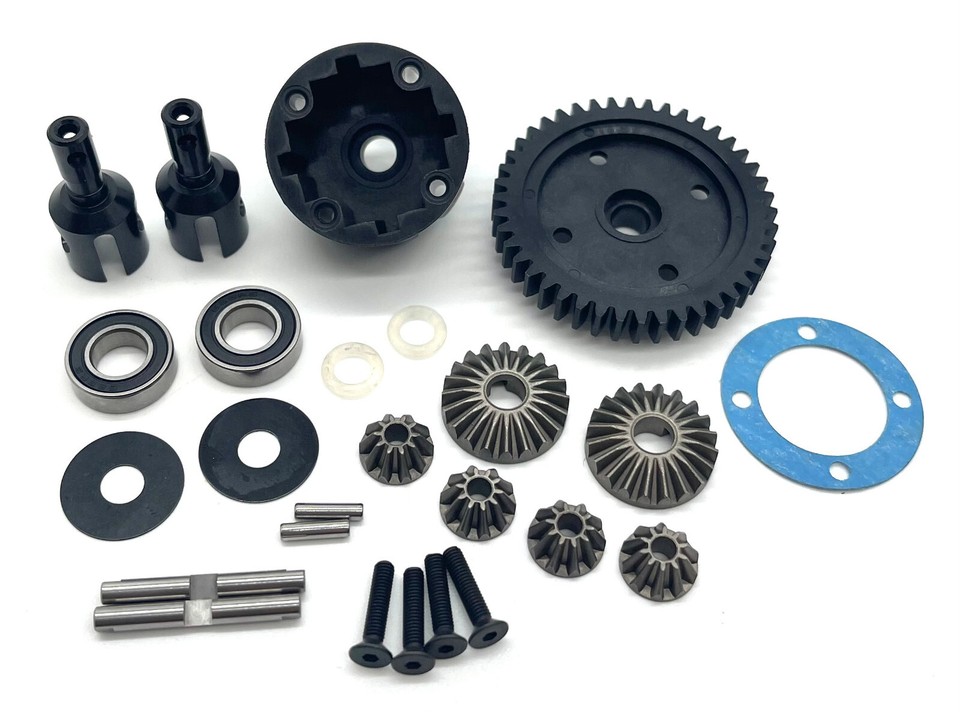 Tekno EB48 CENTER DIFFERENTIAL (Bag A) w/44t Composite spur (TKR9237 ...