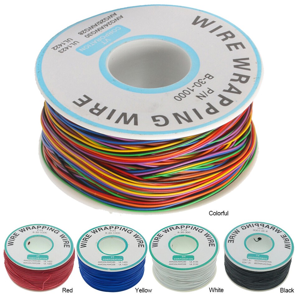 250M 30AWG OK Wire Tinned Copper Solid Cable Electronic Wire for ...