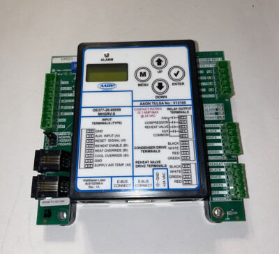 AAON CONTROLLER OE377-26-00059 MHGRV-X Tulsa V12100 Wattmaster LB102098 ...