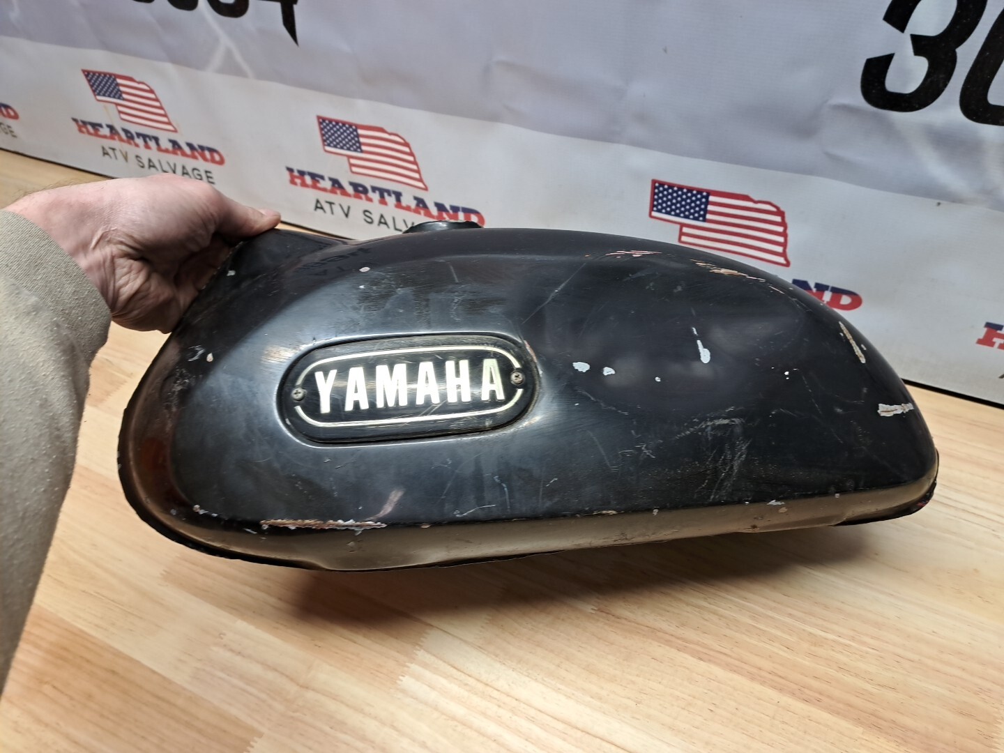 71 Yamaha RT1 DT1 360 OEM Gas Fuel Tank Petrol Canister R4-2 | eBay