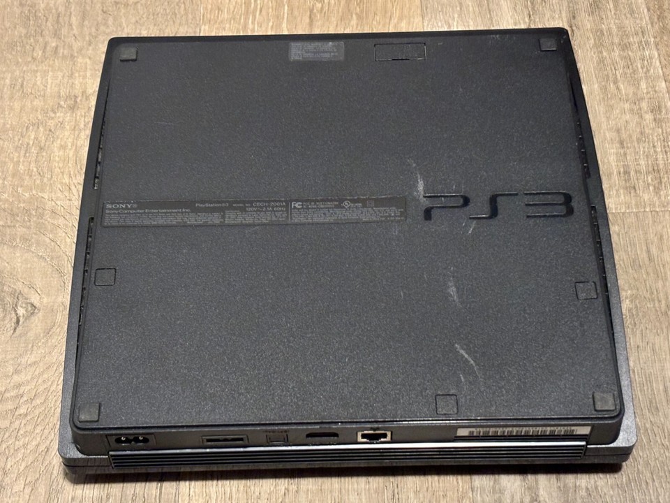 Sony PlayStation 3 PS3 Slim Console Only System CECH-2001A Tested Works ...