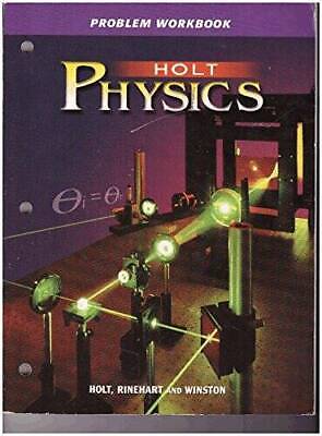 Physics: Problem Workbook (Holt Physics) - Paperback - ACCEPTABLE ...