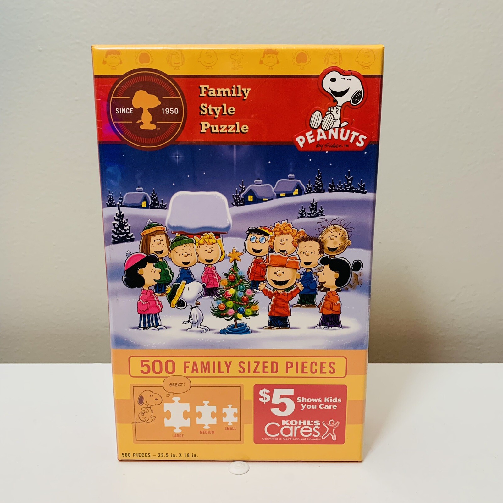 Kohl%27s+Cares+Peanuts+Snoopy+Charlie+Brown+Christmas+500+PC+Family ...