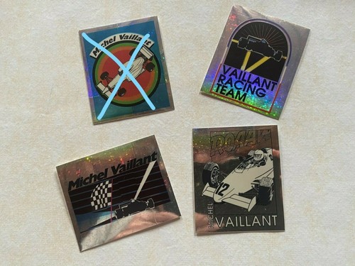 IMAGE PANINI AUTOCOLLANT STICKER AUTO MICHEL VAILLANT 1993 AUTOMOBILE 1 ...