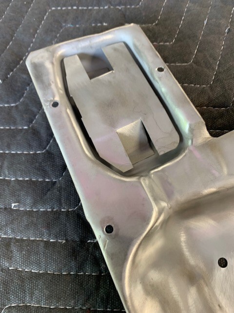 AMC AMX JAVELIN JEEP V8 INTAKE MANIFOLD PCV OIL-HEAT- BAFFEL-SHIELD | eBay