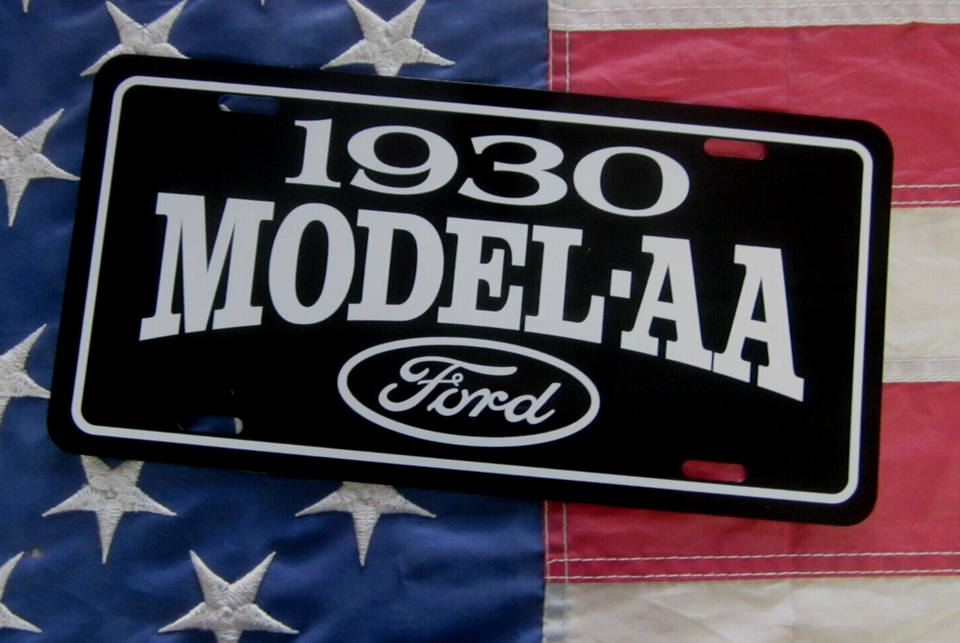 1930 Ford MODEL AA License plate car tag 30 Double A Heavy Duty Truck ...