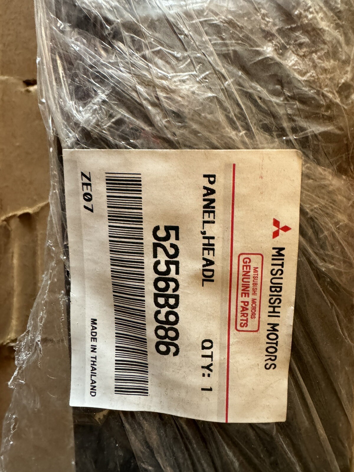 Mitsubishi OEM 14-15 Mirage Radiator Support-upper Tie Bar 5256B760 for ...