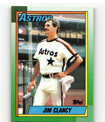 1990 Topps 648 Jim Clancy Houston Astros | eBay
