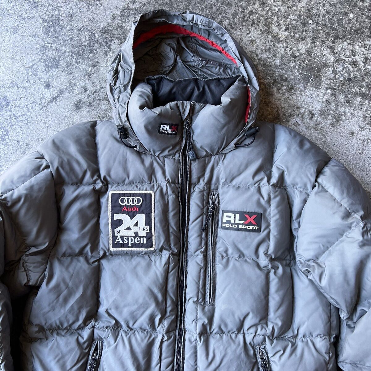 Vintage Ralph Lauren Polo RLX Aspen Audi Down Puffer Jacket Vintage Ralph Lauren Polo RLX Aspen Audi Down Puffer Jacket