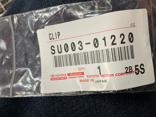 1PC GENUINE TOYOTA TOYOTA 86 & SCION FR-S CLIP, FENDER LINER SU003 ...