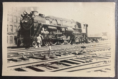 Railroad Locomotive B & M #3712 'East Wind' Out of Ware MA b&w photo ...