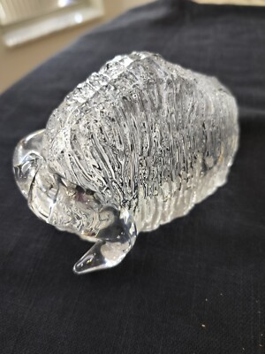 Kosta Boda Goran Warff Wooly Ox/Ram | eBay UK