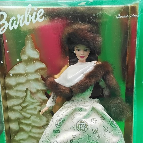 Barbie Doll 2001 Winter Classic Brunette Special Edition Mattel 52996 ...