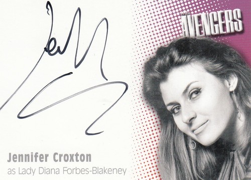 THE AVENGERS DEFINITIVE SERIES 2 (2005) - A4 JENNIFER CROXTON (DIANA ...