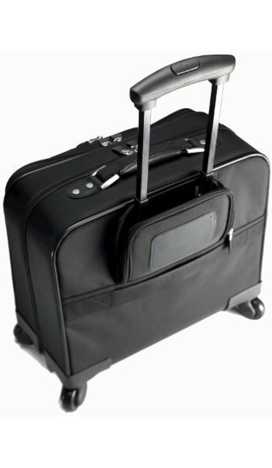 Samsonite Mobile Office Spinner Wheeled Briefcase, telescoping handle ...