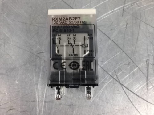 NEW at MostElectric: RXM2AB2F7 TELEMECANIQUE RELAY 2NO2NC,12AMP,120VAC ...