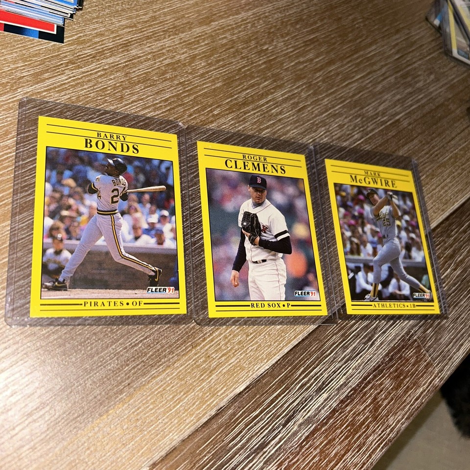 **RARE LOT** Fleer 91 baseball card lot **MINT** | eBay