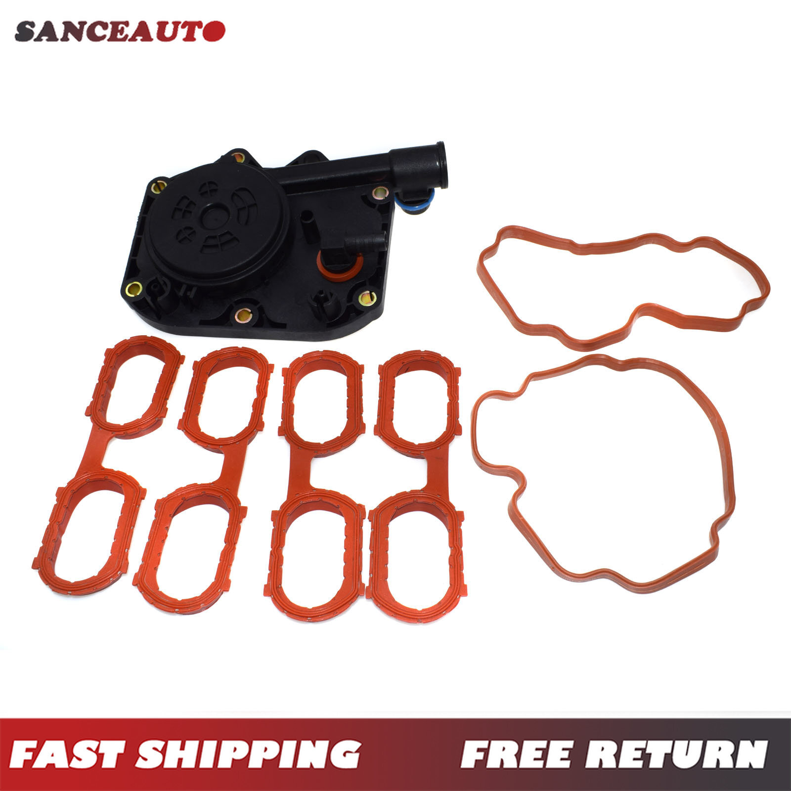 PCV Crankcase Vent Valve Gasket For BMW E38 E39 540i 740i 740iL ...