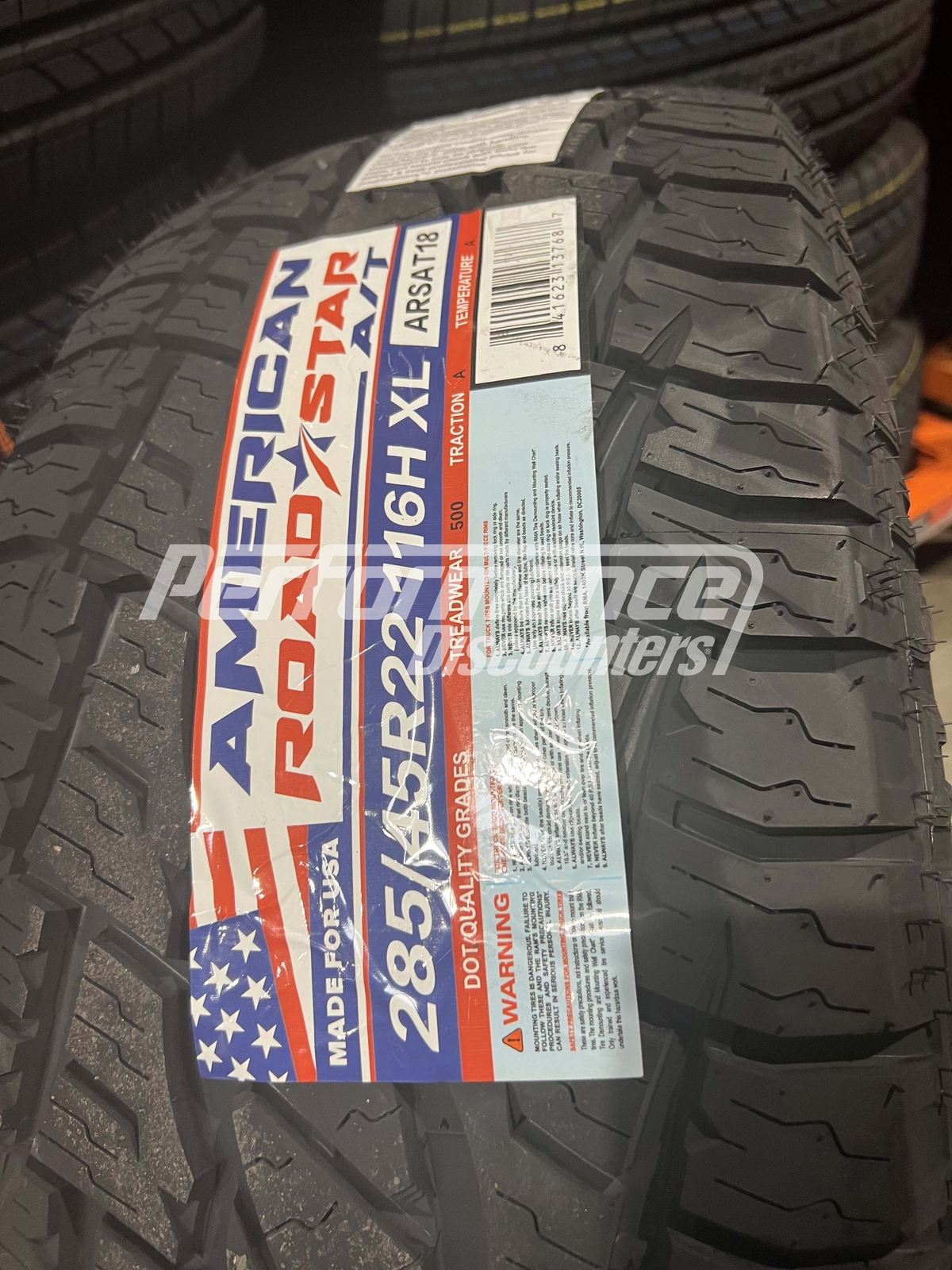 4 New American Roadstar A/T Tire 285/45R22 116H SL BSW 285 45 22 ...