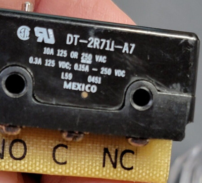 MICRO SWITCH DT-2R71 DT Series Standard Basic Switch DT-2R711-A7 NEW FREE SHIP | eBay