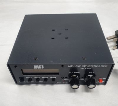 MFJ CW Keyer/Reader MFJ-464 Morse Code Reader | eBay