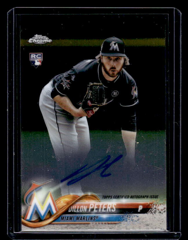 2018 Topps Chrome Dillon Peters RC Autograph #RA-DP | eBay