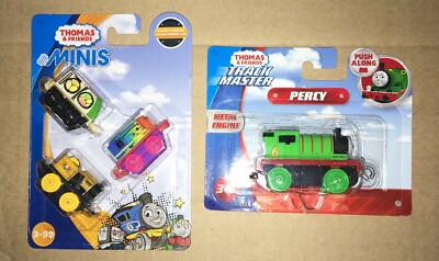 Thomas & Friends Minis Sealed 3 Pack & Percy Thomas Collector’s New 2 ...
