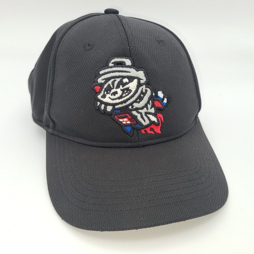 Rocket City Trash Pandas Black Youth Hat Cap Strap back Minor League ...