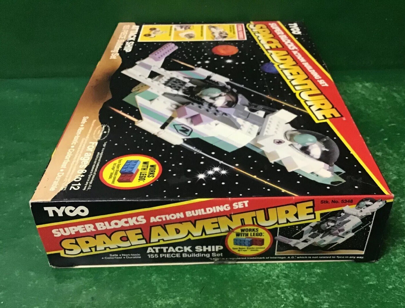 1989 Super Blocks SPACE ADVENTURE : “ATTACK SHIP” NIB By TYCO | eBay