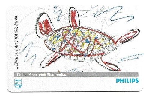 RARE / CARTE TELEPHONIQUE - LA TORTUE TURTLE : ART HUMOUR PHILIPS ...