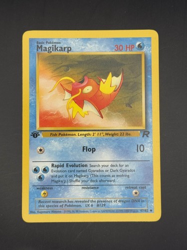Magikarp – Team Rocket #47/82 – 1st Edition | eBay