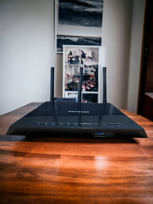 Netgear AC1750 Smart WiFi Router Model R6400 V2 With Netgear Power Cord ...