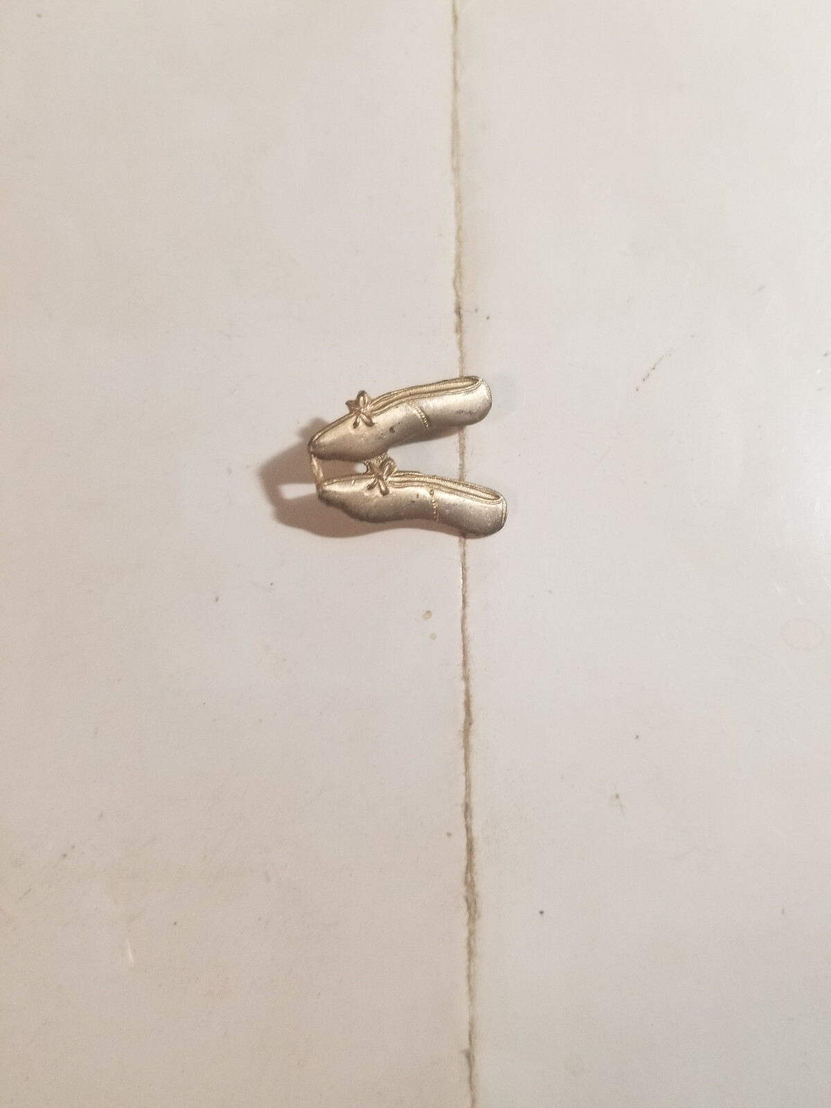 Gold Tone Ladies Ballerina Shoe Lapel Pin Qty 1 | eBay